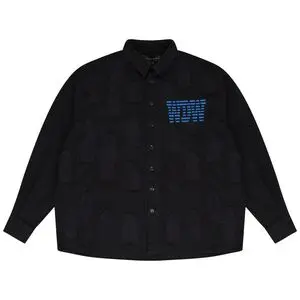 WHO DECIDES WAR BY EV BRAVADO Link Window Button Down Shirt