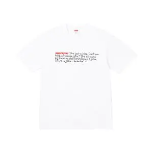 Supreme Joke Tee - White
