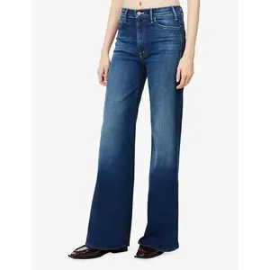 MOTHER The Hustler Roller Sneak Flared Jeans - Troublemaker