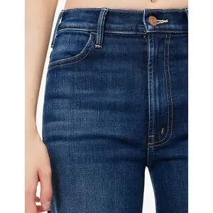 MOTHER The Hustler Roller Sneak Flared Jeans - Troublemaker