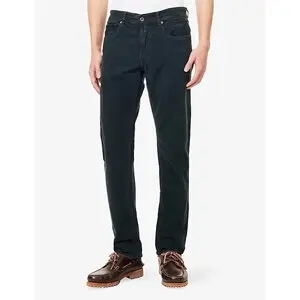 REPLAY Grover Straight-fit Corduroy Trousers - Black