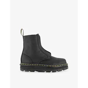 Dr. Martens Zebzag Laceless Leather Ankle Boots
