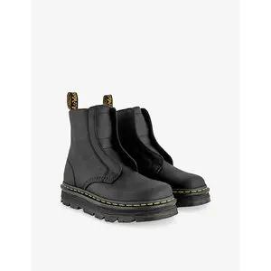 Dr. Martens Zebzag Laceless Leather Ankle Boots