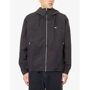 Obey Vista Hooded Cotton-blend Jacket