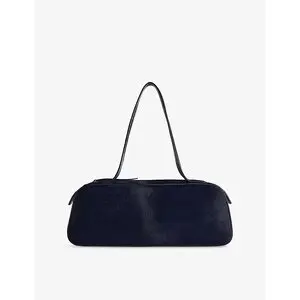 Khaite Simona Suede Shoulder Bag