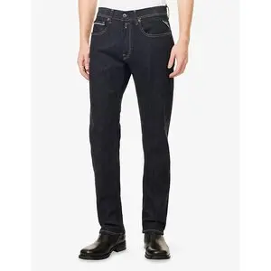 REPLAY Grover Straight-fit Stretch-denim Jeans