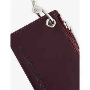 Marc Jacobs The Top Zip Charm Leather Wallet
