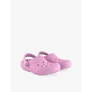 CROCS Classic Lined Rubber Clogs - Hydrangea