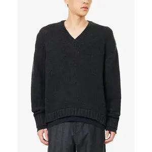 Our Legacy Merino Wool V-neck Jumper
