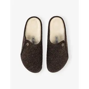 BIRKENSTOCK Zermatt Shearling-lined Felt Slippers