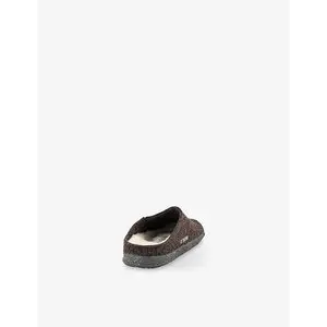 BIRKENSTOCK Zermatt Shearling-lined Felt Slippers