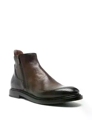 SILVANO SASSETTI Leather Ankle Boots