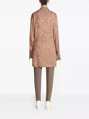 Dries Van Noten Jacquard Wrap Top