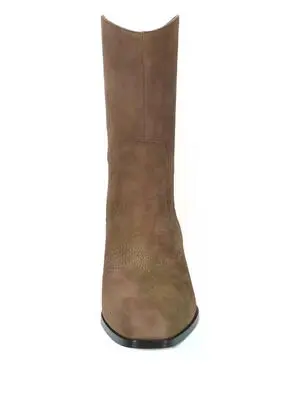 POTAMY Suede Cowboy Boots