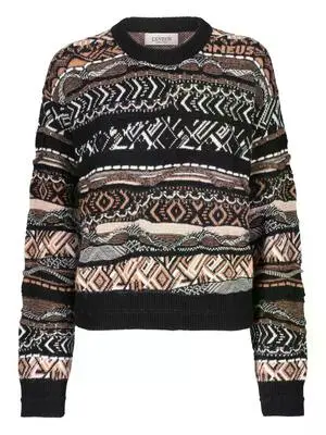 Laneus Patterned Knitwear For Women