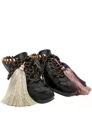 Dries Van Noten 60mm Tassel-embellished Mules