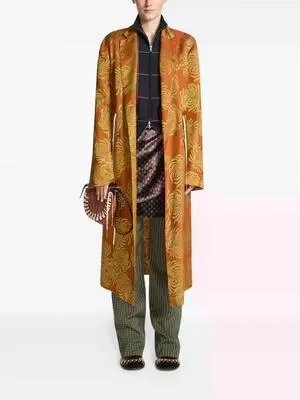 Dries Van Noten Flora-jacquard Coat