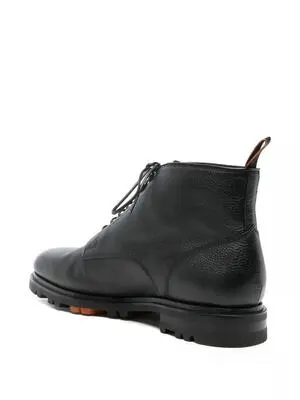 Santoni Logan Lace-up Boots