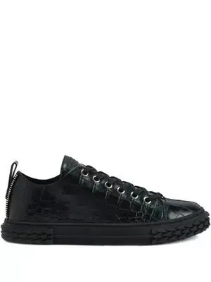 GIUSEPPE ZANOTTI Blabber Crocodile-effect Sneakers