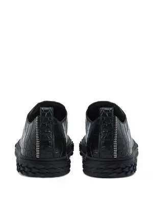 GIUSEPPE ZANOTTI Blabber Crocodile-effect Sneakers