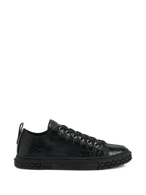 GIUSEPPE ZANOTTI Blabber Crocodile-effect Sneakers