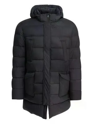 Herno Hooded Padded Jacket - Black