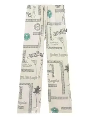 Palm Angels Dollar-print Trousers