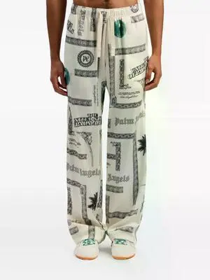 Palm Angels Dollar-print Trousers