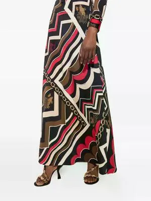 Emilio Pucci Printed Maxi Skirt