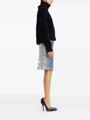 16Arlington Delta Sequin-embellished Midi Skirt