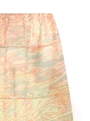Giorgio Armani Patterned Midi Skirt