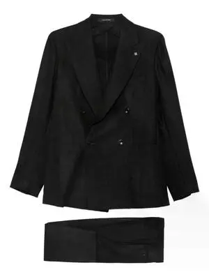 Tagliatore Double-breasted Virgin-wool Suit
