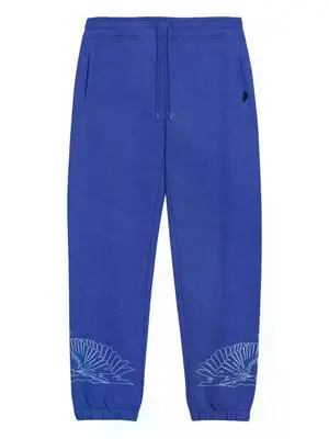 COUNTY OF MILAN Drawstring-waist Track Pants - Blue