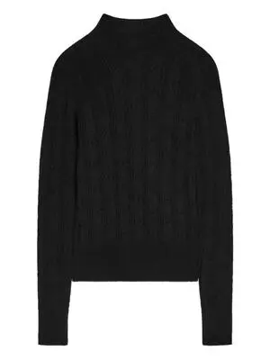 Dries Van Noten Wool Cable Knit Sweater