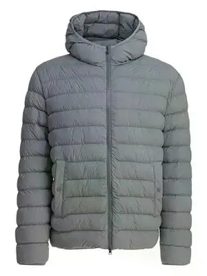 Herno Hooded Padded Jacket - Grey