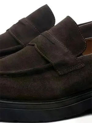 POCHE PARIS Suede Loafers