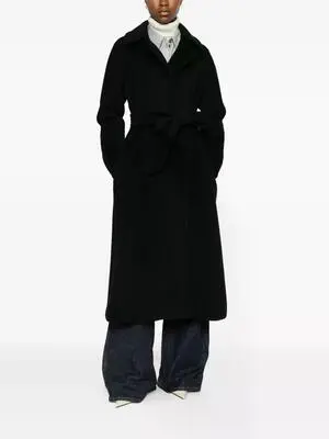 Max Mara Belted Drop-shoulder Coat