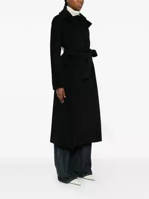 Max Mara Belted Drop-shoulder Coat