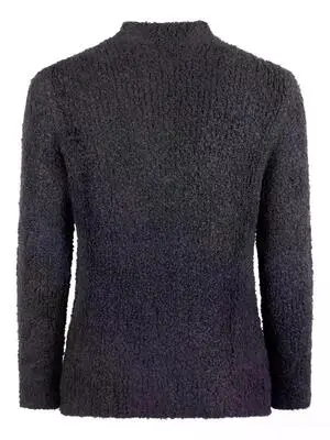 Tagliatore Textured Knit Top - Grey