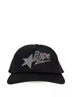 A BATHING APE Star-embellished Cap