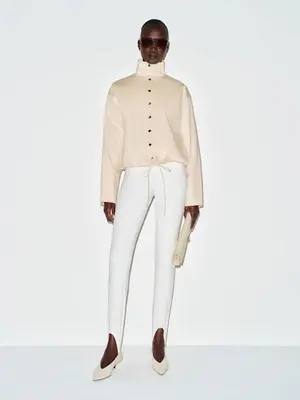 REFORMATION Lennon Jacket - Ivory