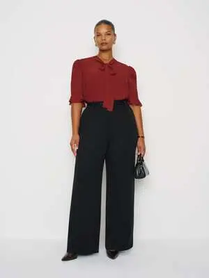 Reformation Pleated Blouses