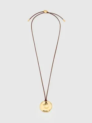 REFORMATION Estelle Necklace - Gold Espresso