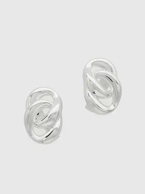REFORMATION Joan Earrings - Silver