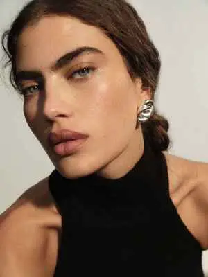 REFORMATION Joan Earrings - Silver