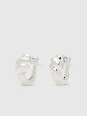 REFORMATION Blanche Earrings - Silver