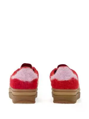 Adidas Gazelle Bold Platform Sneakers - Red