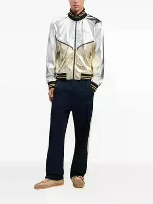 Palm Angels Laminated Coated Track Jacket