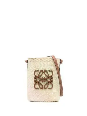 Loewe Anagram Raffia Crossbody Bag
