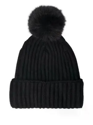 Bogner Ribbed Pompom Hat